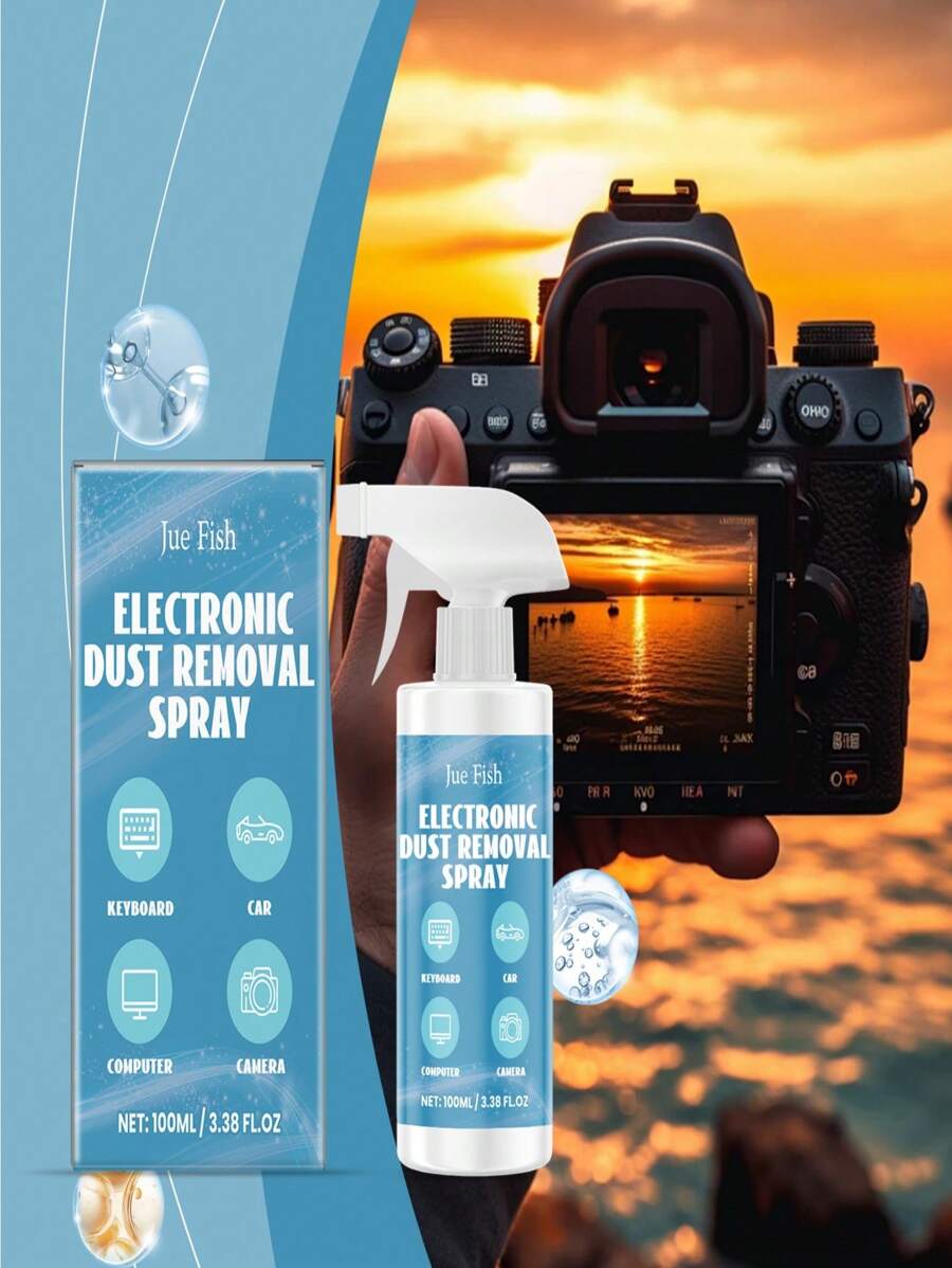 Electronic Dusting Spray, Multipurpose Air Duster For Laptop Keyboard ...
