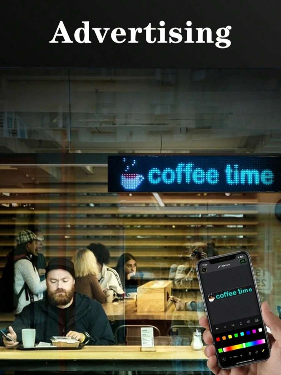 Auto Demon Eye-lichten, vrachtwagen LED-ogen, LED-display ...