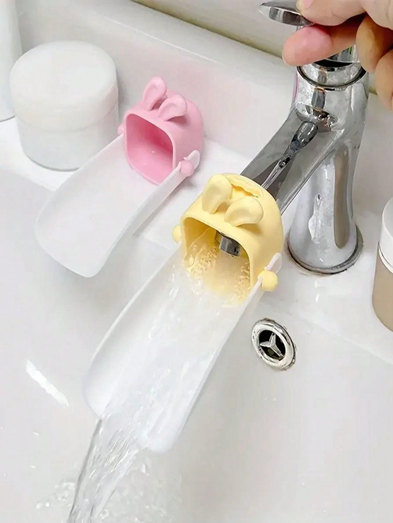 U-Shaped Faucet Extender Is Convenient And Practical: Made Of Plastic ...
