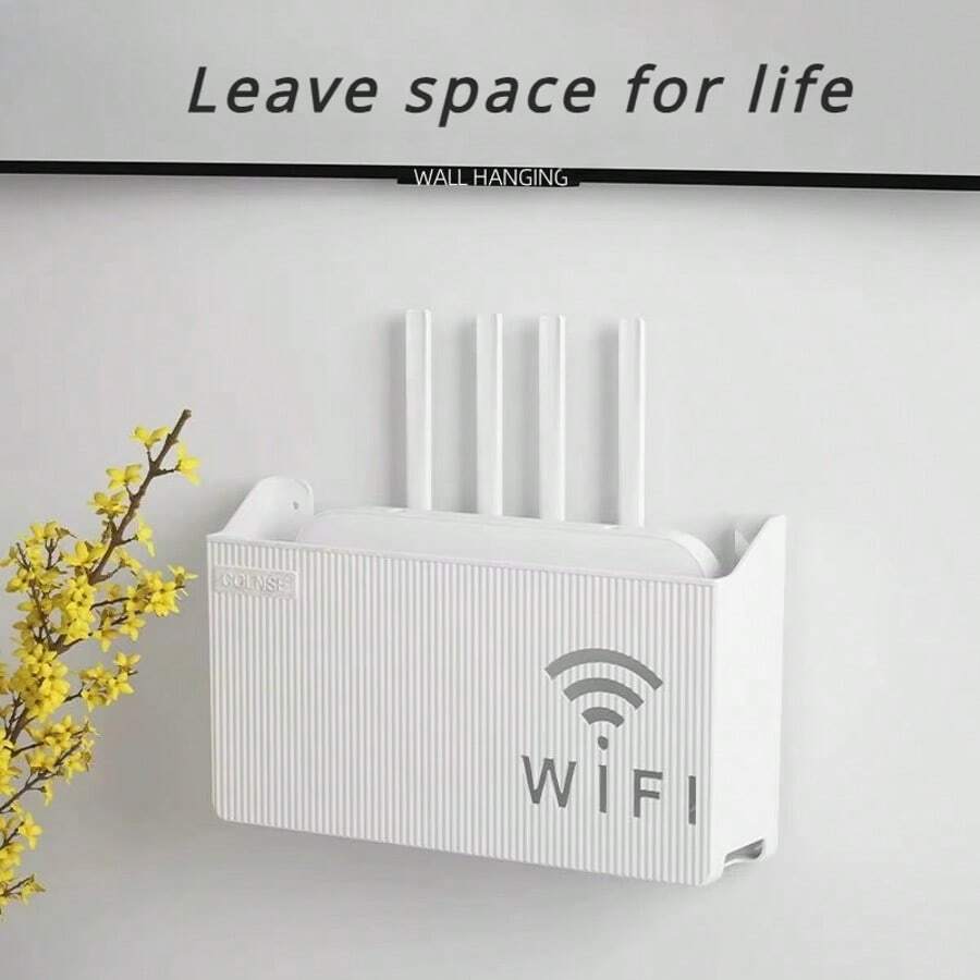 Caja de montaje en pared para router wifi, caja de almacenamiento de ...