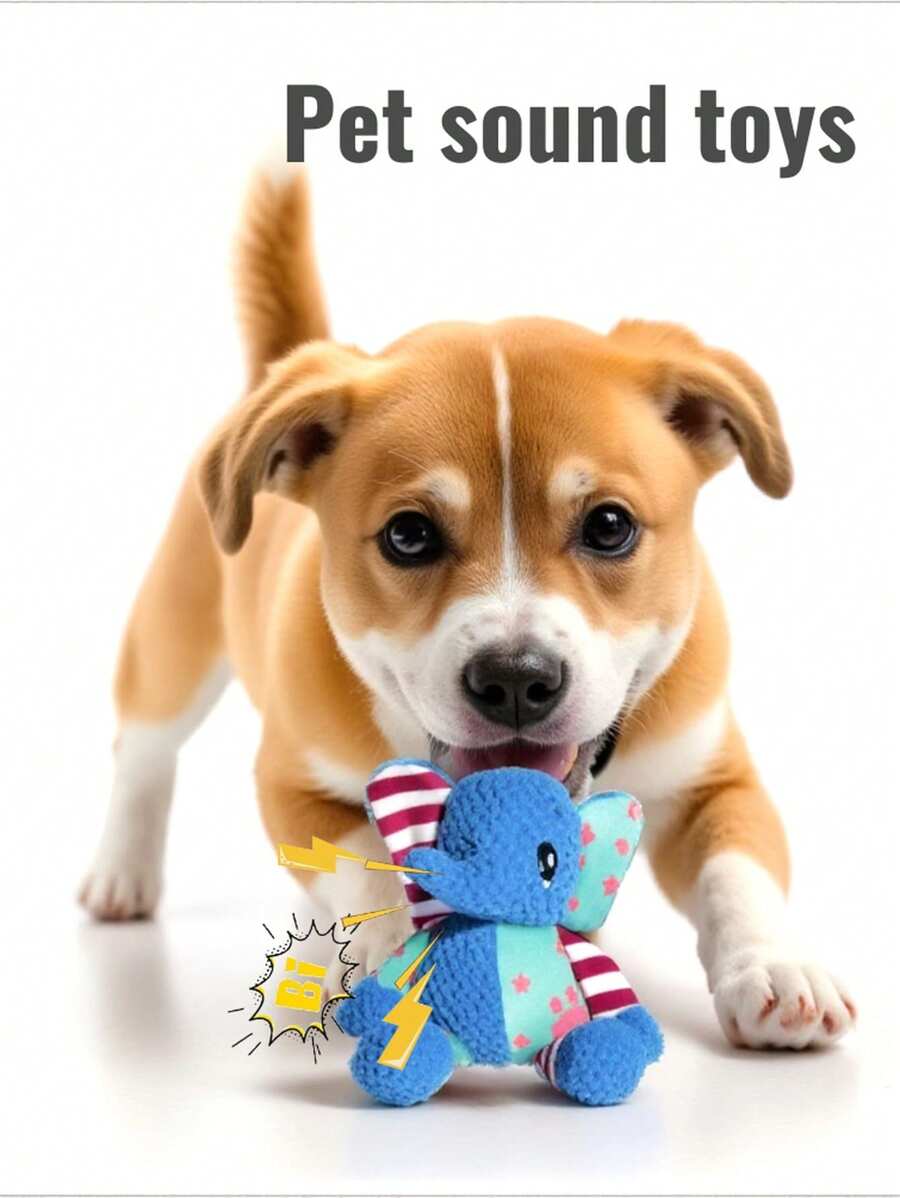 1pc Cartoon Animal Doll, Dog Lover And Dog Mom Love Doll, Squeaky Cat ...