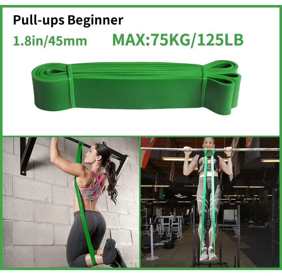Heavier Resistance Band Strength Training Assisted Pull Up Bands 50 ...