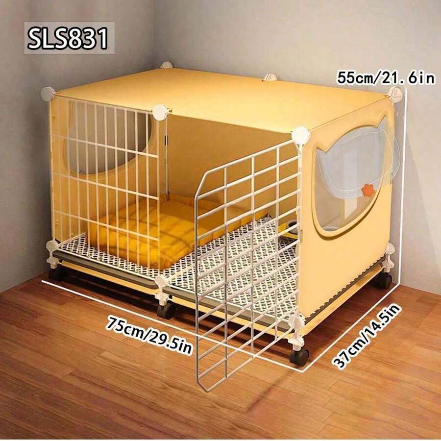Small Dog Cage, Suitable For Pomeranian, Teddy, Bichon Frise, Pet Cage ...
