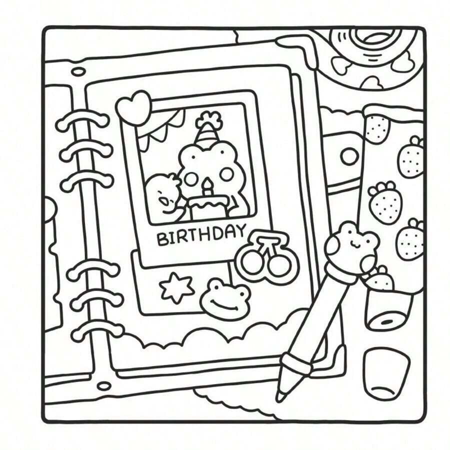 Comfy Days: Coloring Book For Adults And Teens Featuring Super Cute ...