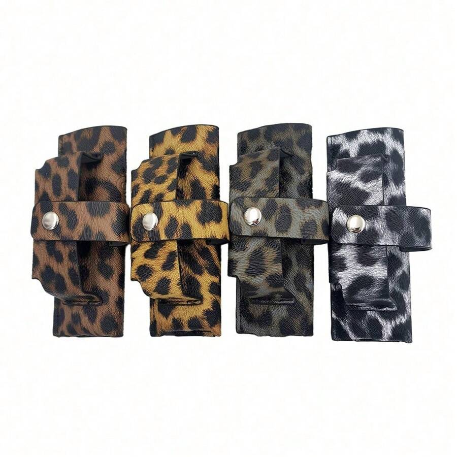 Leopard Print Style For IQOS ILUMA ONE Case E-Cigarette Skin Pouch Bag Cases Accessories 4 ...