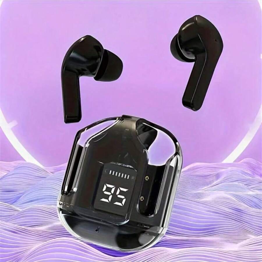 Écouteurs Bluetooth sans fil transparents TWS d'origine avec son HIFI. Écouteurs sans fil de ...