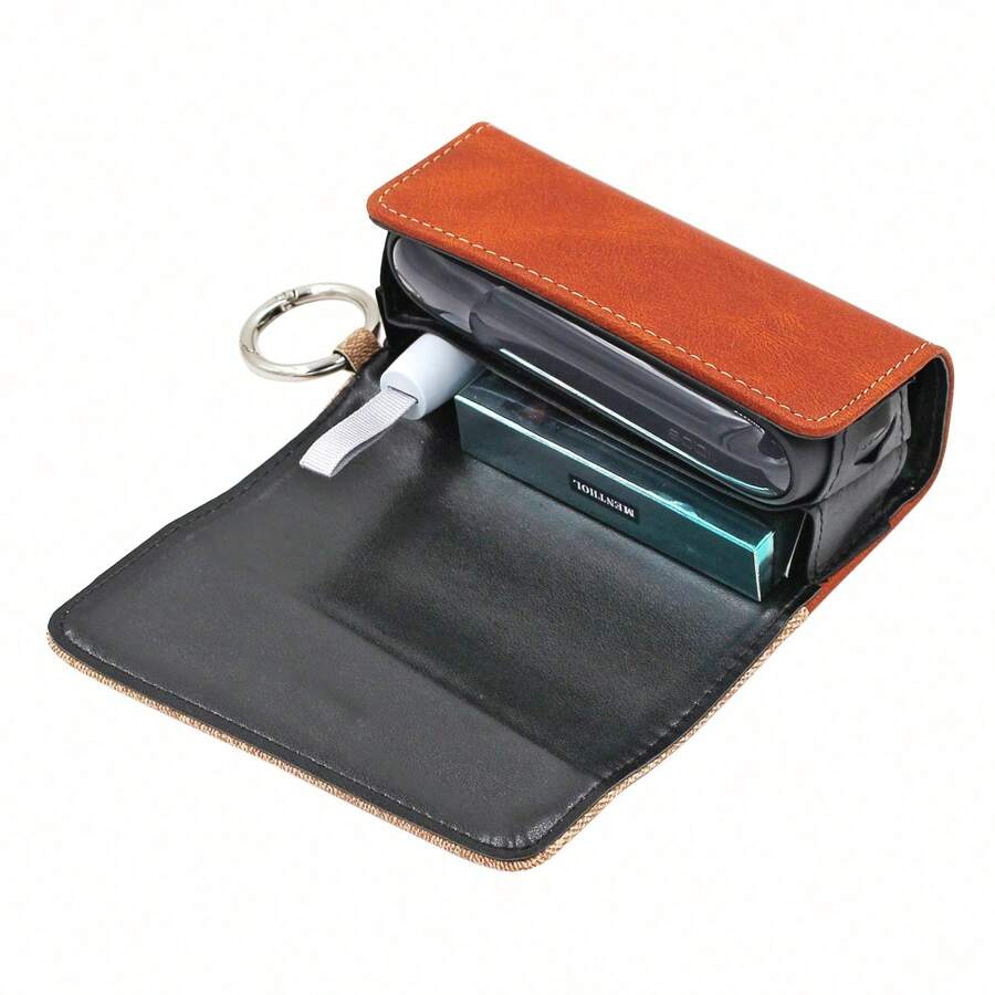 Wallet Flip Bag For IQOS Iluma Case Pouch Bag Holder Double Book Cover ...