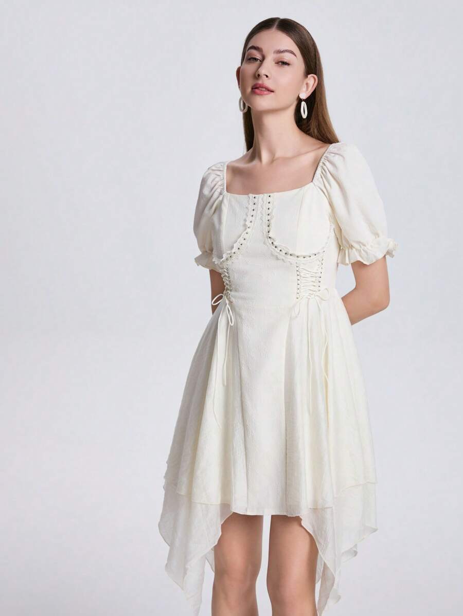 Robe blanche Top de gamme pour femme, nouvelle robe de princesse pour l ...