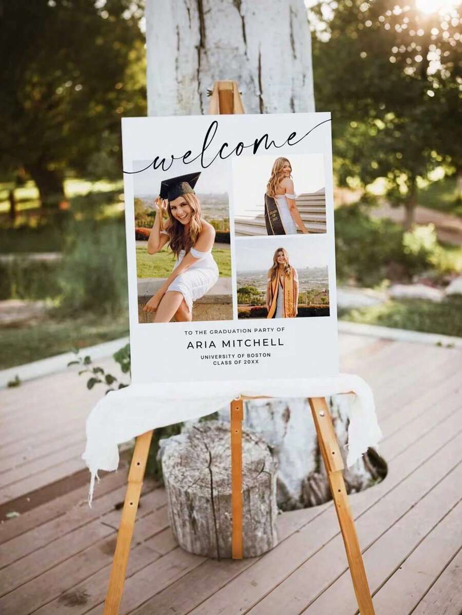 1pc- Custom Graduation Season Poster, Graduation Commemorative Oil ...