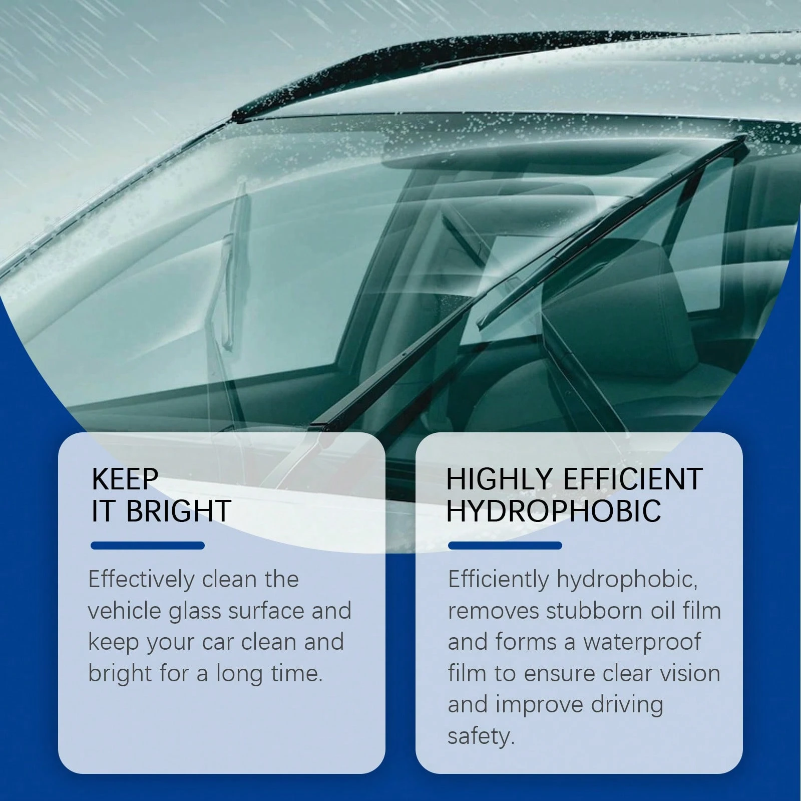 Concentrated Windshield Wiper Cleaning Effervescent Sheet Car Glass ...