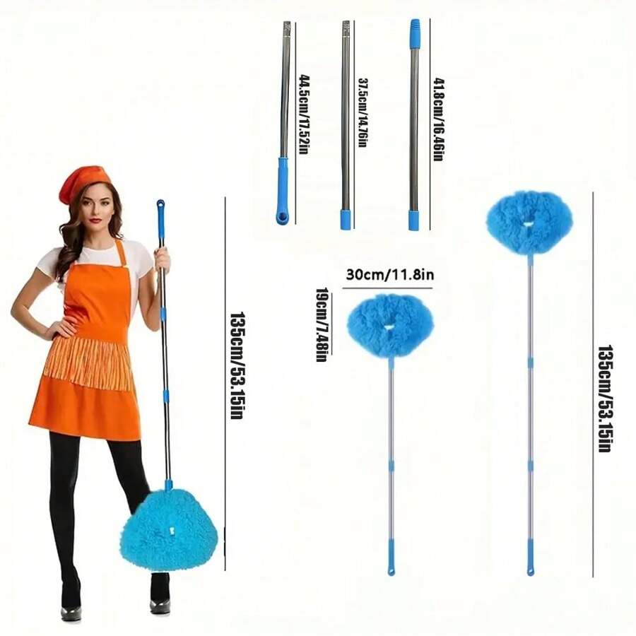 1pc Hollow Design Ceiling Fan Duster Cleaner Brush, Modular Fan Dusting ...