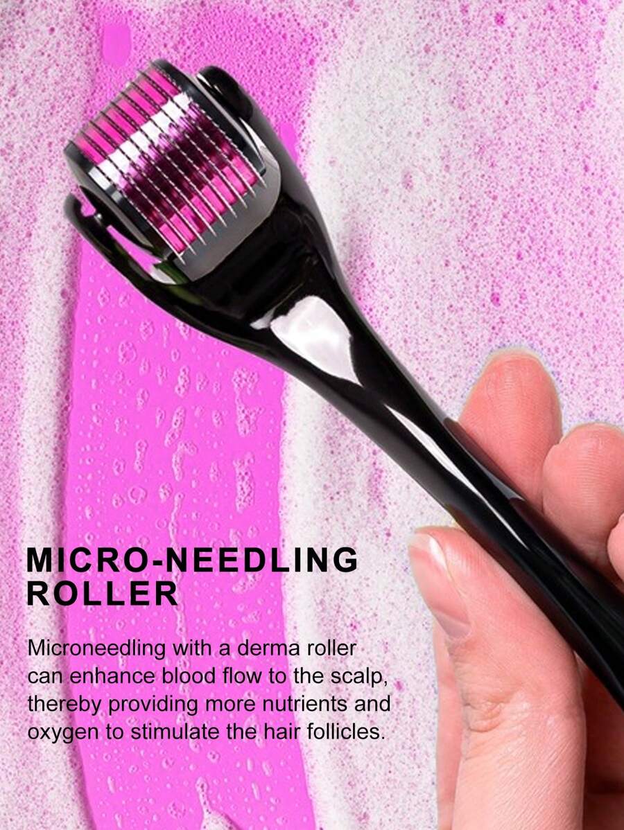 BUNEE 540-Microneedle Derma Roller For Hair, Disposable Beauty ...