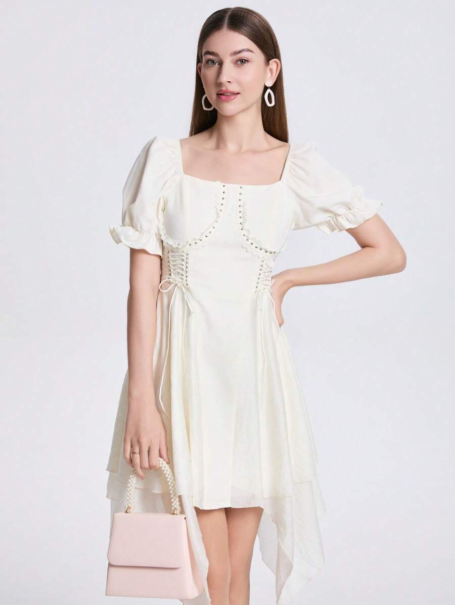 Robe blanche Top de gamme pour femme, nouvelle robe de princesse pour l ...