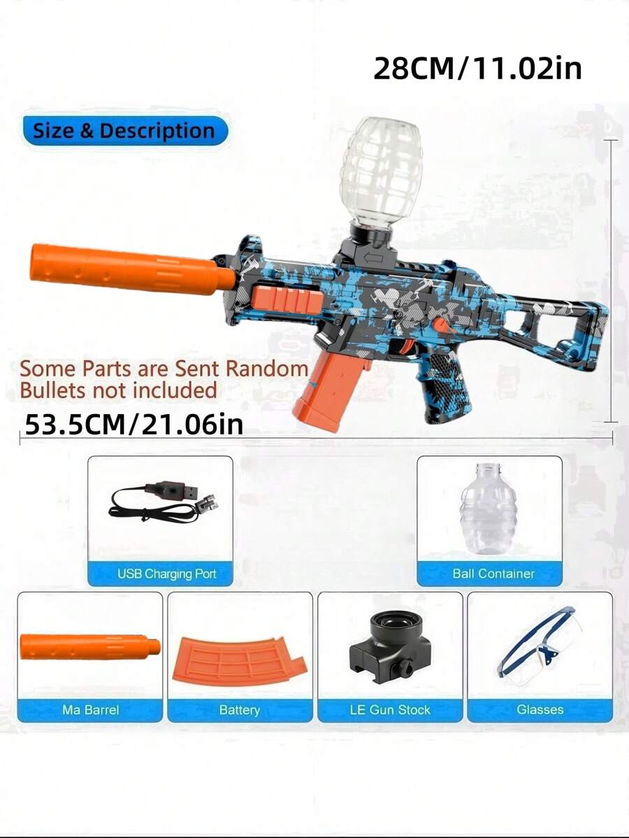 Exclusive UMP45 Electric Submachine Gun. Its Graffiti - Style ...