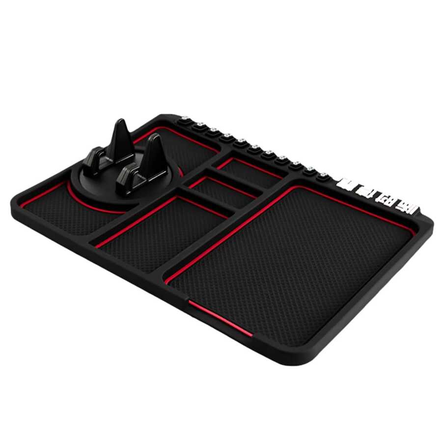 Car Dashboard Storage Mat Multifunctional Car Phone Seat Sticky Phone ...