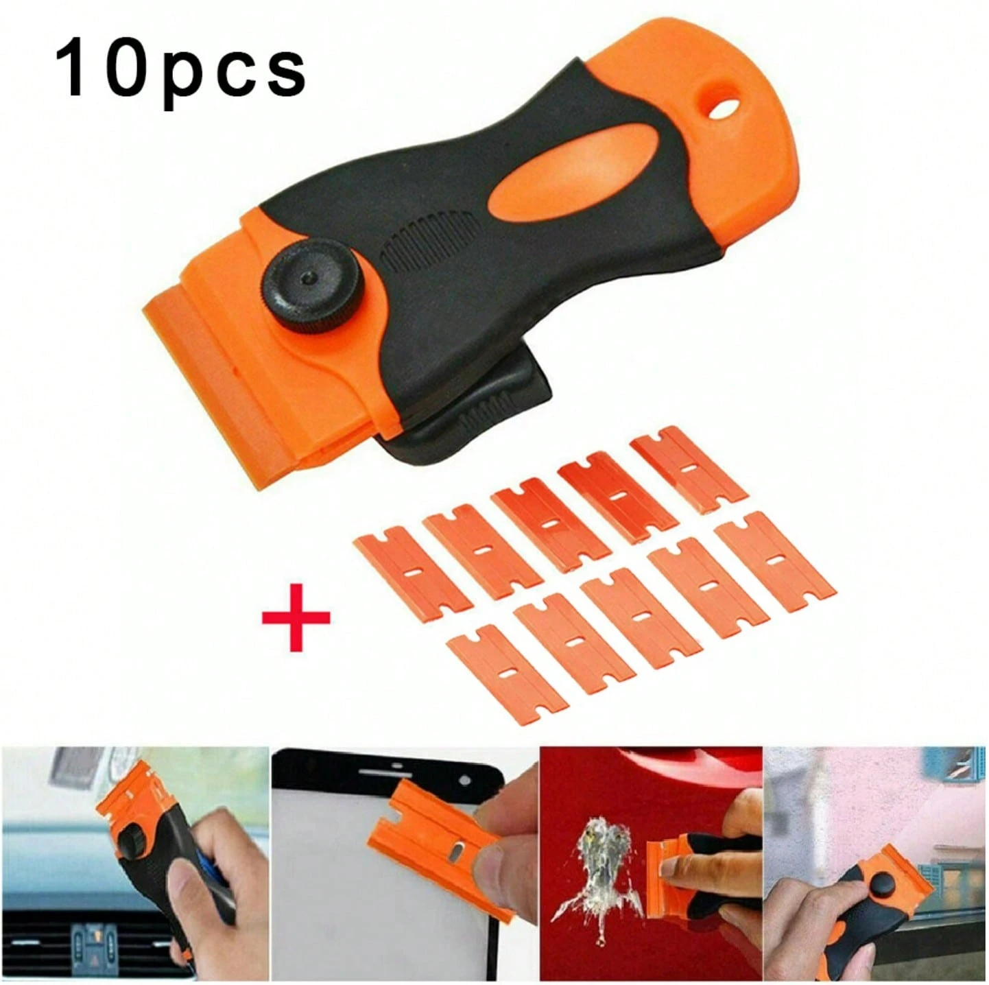 Car Tint Tools - Small Cleaning Scraper Knife, Glass Scraper, Cleaning ...