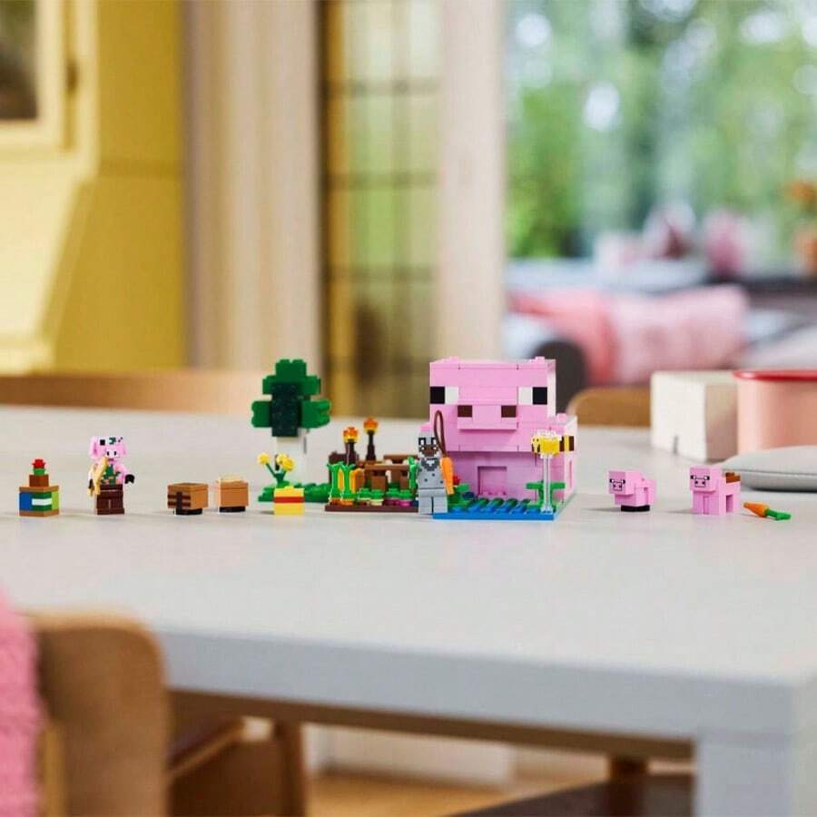 LEGO 21268 Pig Baby House Series 2025 Novos Blocos de Construção ...