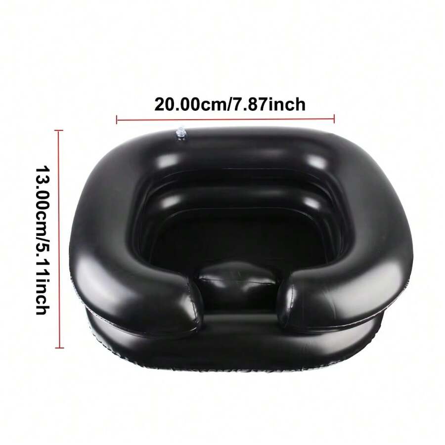 Inflatable Shampoo Basin With Drainage Tube, Portable Shampoo Hair ...