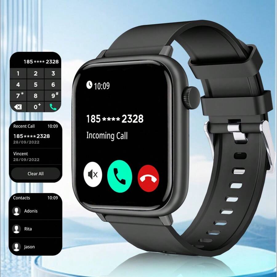 GWENLAND Men's And Women's Smartwatches, Wireless Communication Devices, Capable Of Remote ...