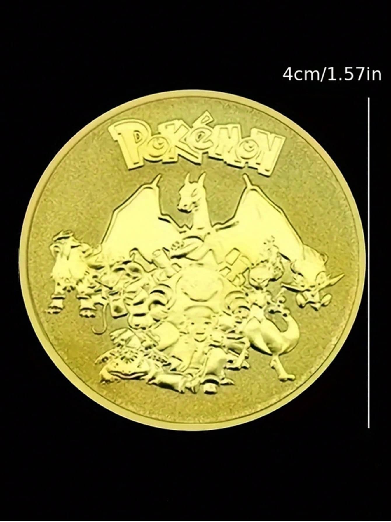 pokemon Pokemon Gold Alloy Commemorative Coins - Pikachu.Charizard ...