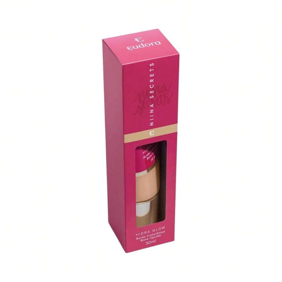 Base Niina Secrets Hidra Glow Média Cobertura FPS16 C/ Ácido ...