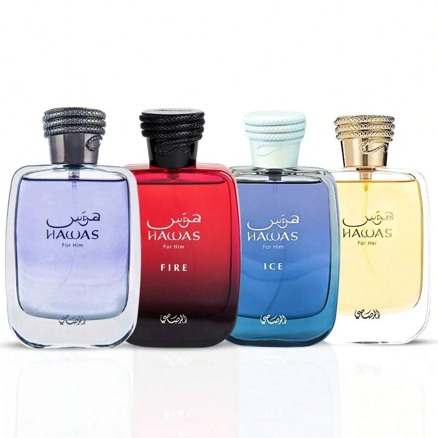 Rasasi Juego de 4 Eau de Parfum Sprays de 100ML (3.4 OZ) de la ...