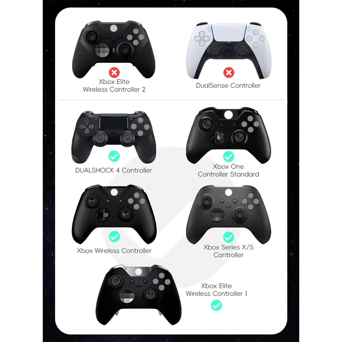 DATA FROG DATA FROG 8 Packs Metal Magnetic Thumbsticks Analog Joysticks ...