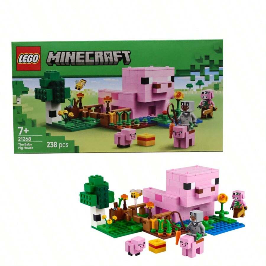 LEGO 21268 Pig Baby House Series 2025 Novos Blocos de Construção ...