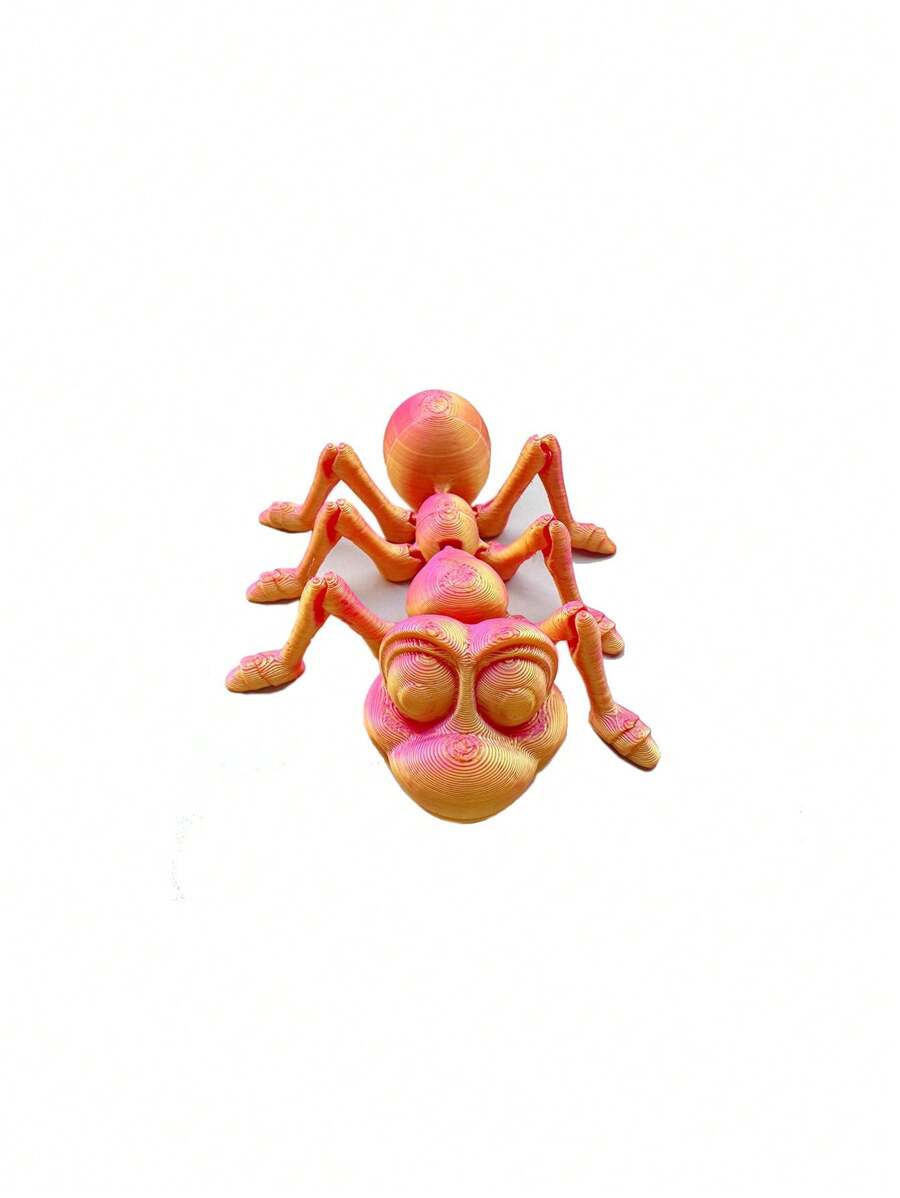 3D Printed Articulated Miniature Ant Figurine Model, Realistic ...