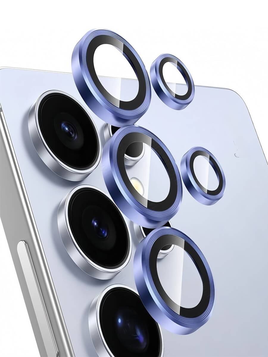 1set Back Matel Lens Protective Ring Compatible With Samsung Galaxy S25 ...