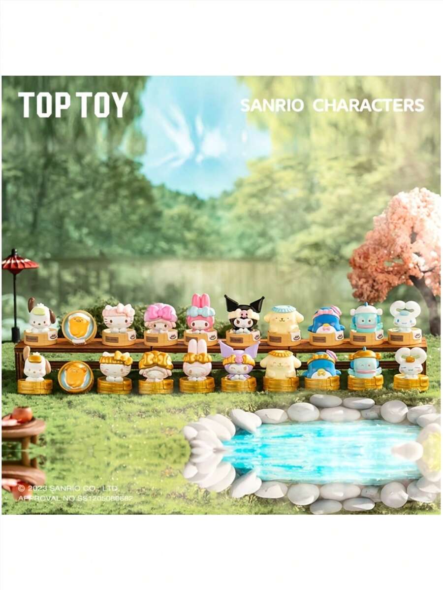 Sanrio 3pcs Sanrio Family Mini Hot Spring Series Blind Bag Kuromi Charm ...