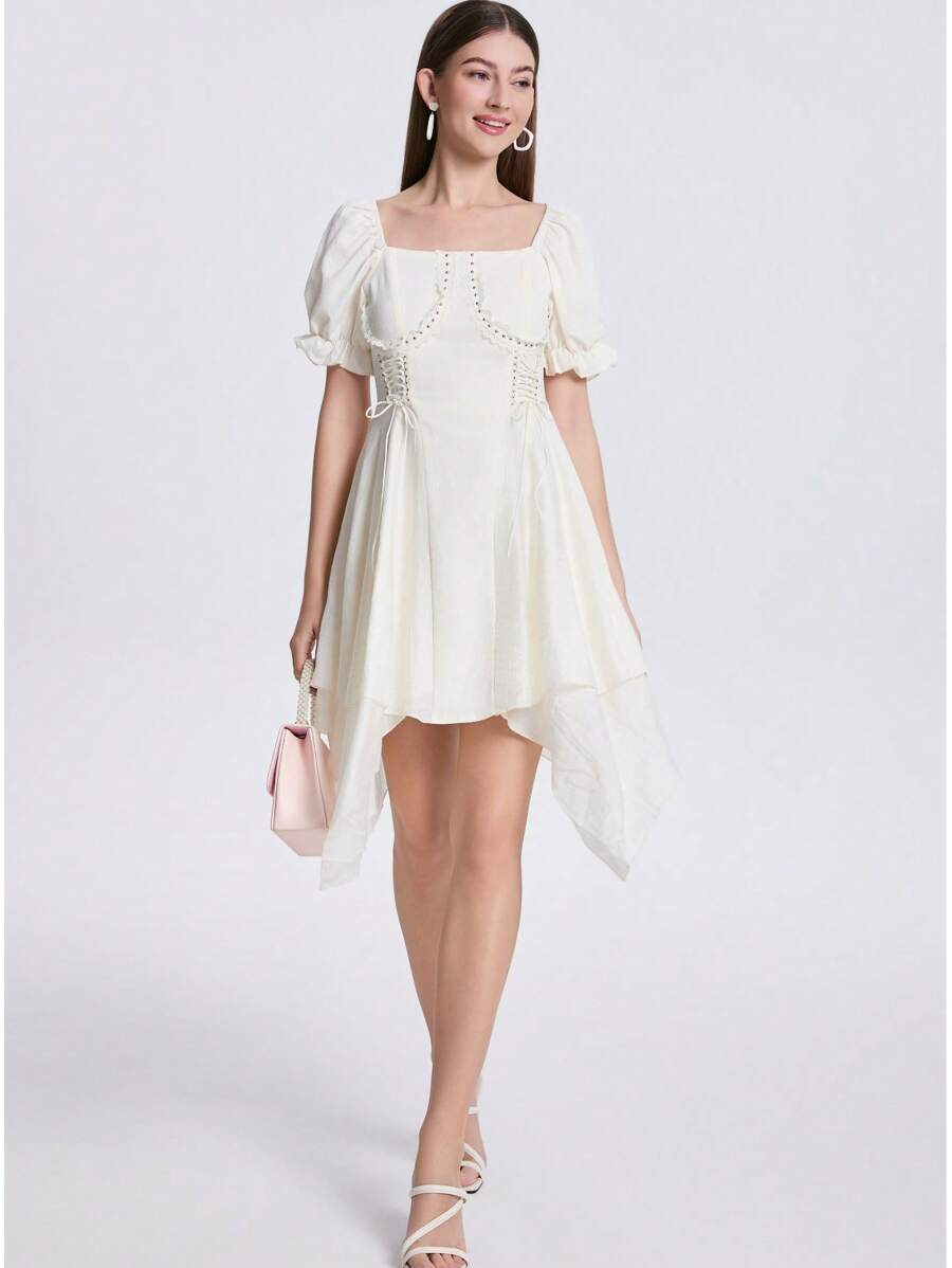 Robe blanche Top de gamme pour femme, nouvelle robe de princesse pour l ...