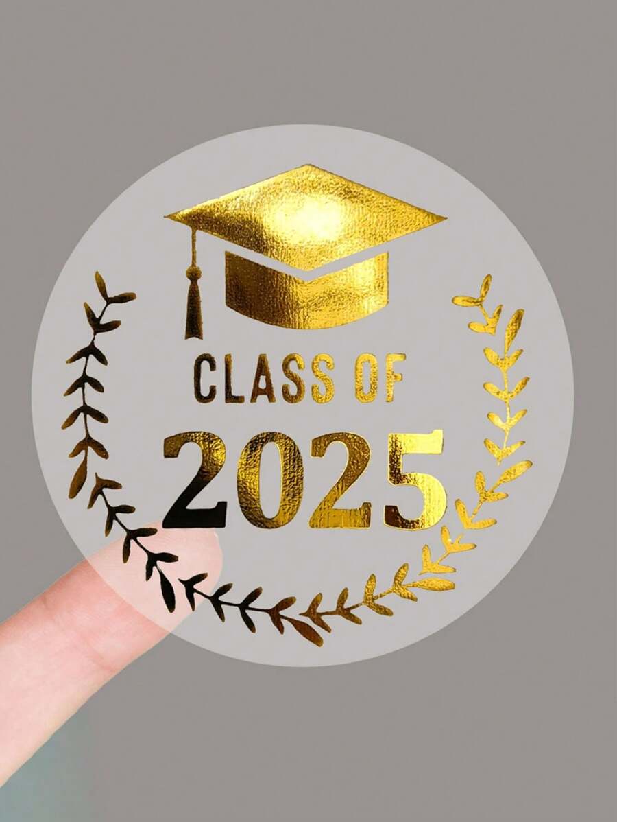 120pcs/60pcs/12pcs Graduation Stickers, Class Of 2025, Congrats Grad ...