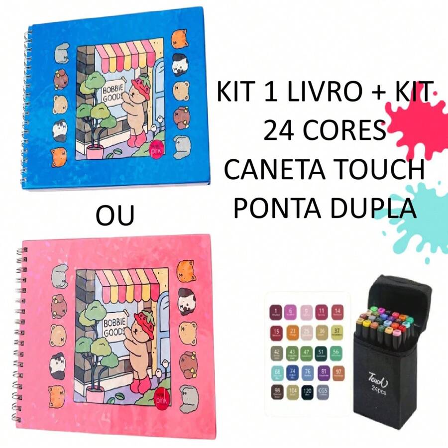 BOBBIE GOODS BOOK KIT 50 SHEETS, 180 GRAMS WEIGHT, HOLOGRAPHIC COVER ...