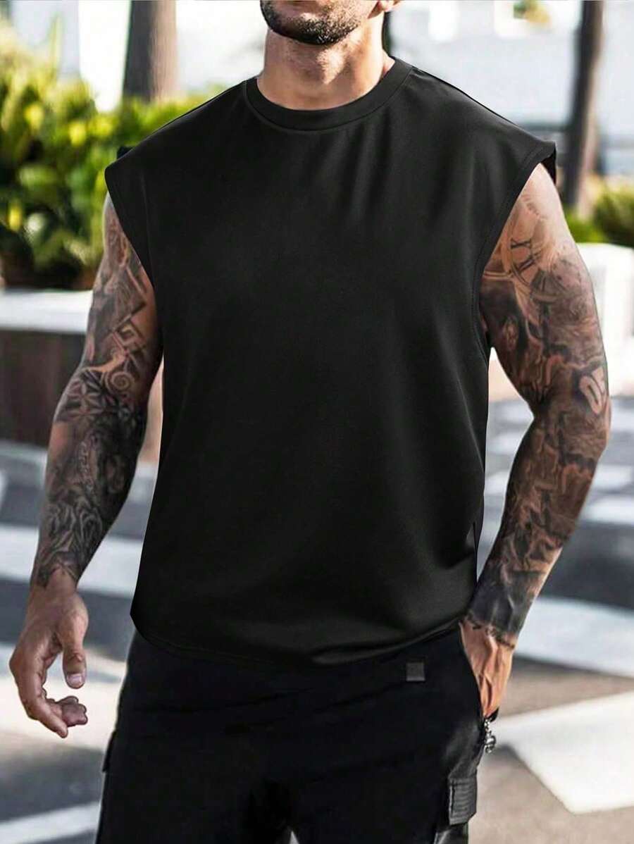 Men's Oversized Tank Top Streetwear Casual LISA Launch | Mode de Mujer ...