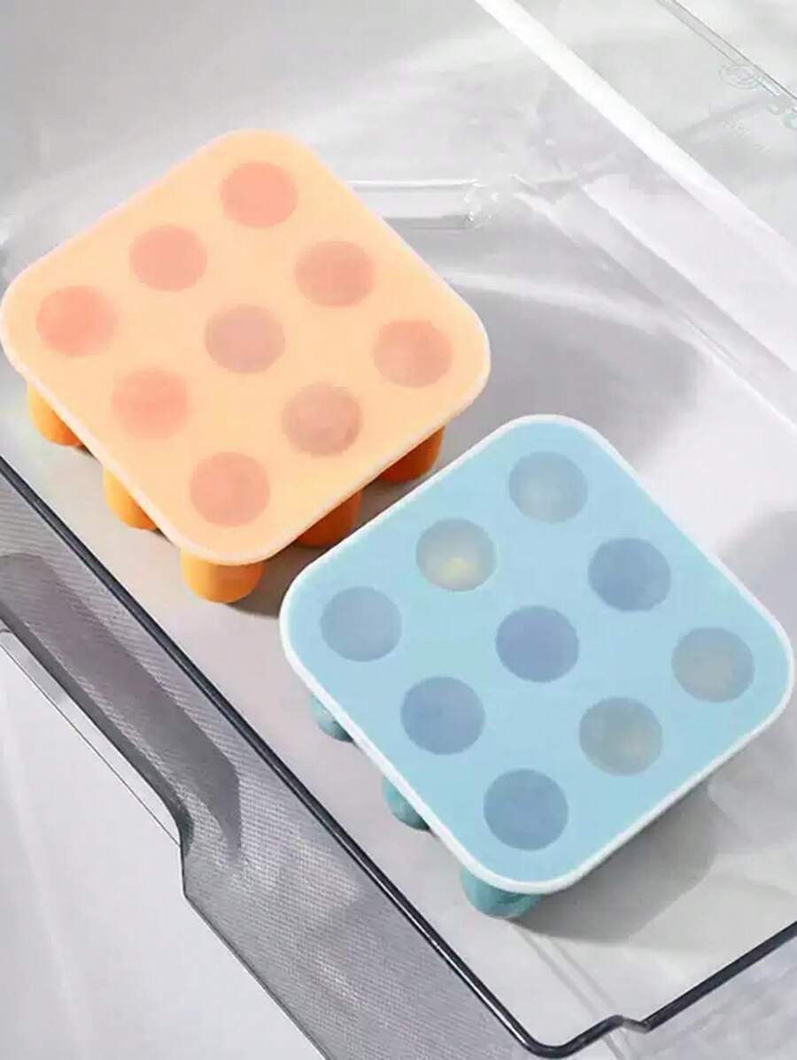 Rectangular Ice Cube Tray, Silicone Pressure Cylinder Ice Stick Mold ...