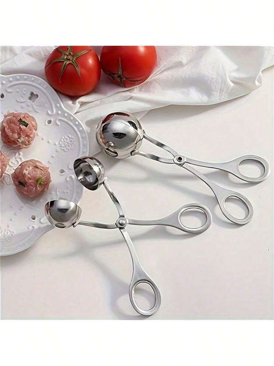 1pc Stainless Steel Meatball Maker Tool, Nonstick Meatball Shaping ...