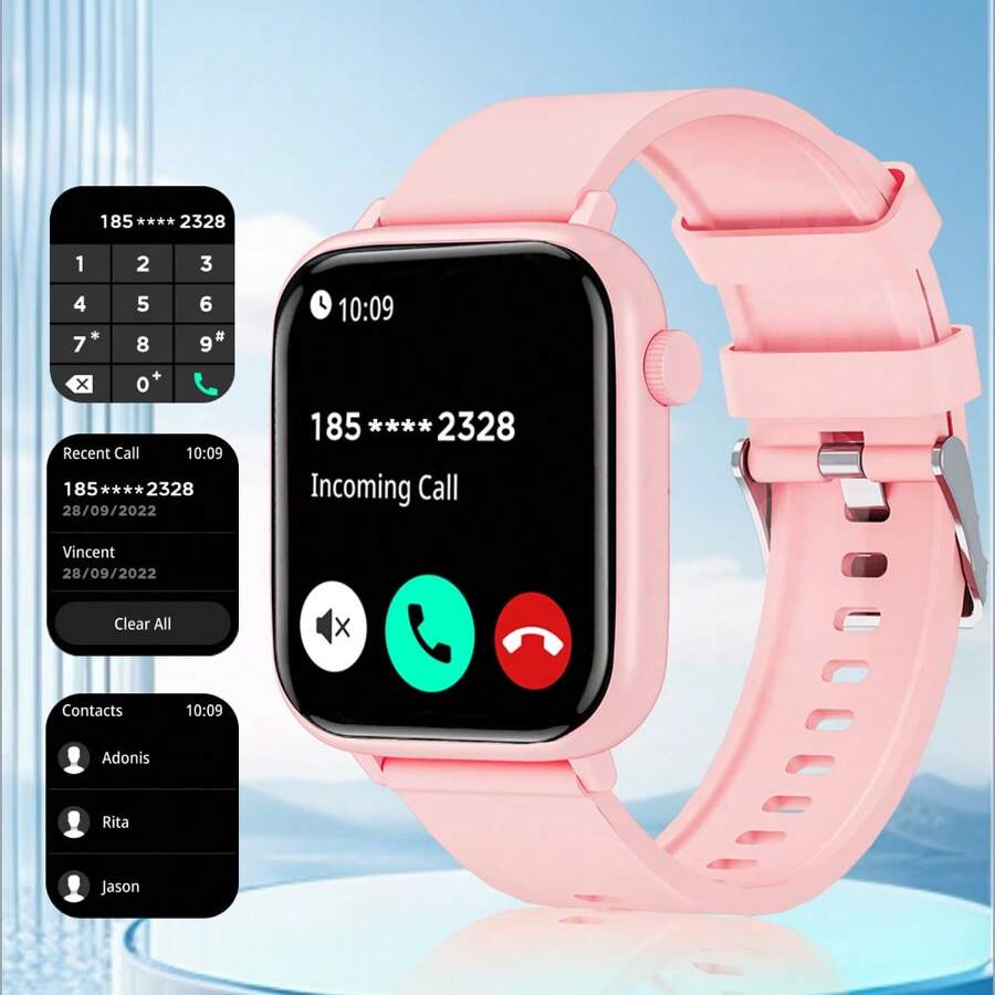 GWENLAND Men's And Women's Smartwatches, Wireless Communication Devices, Capable Of Remote ...