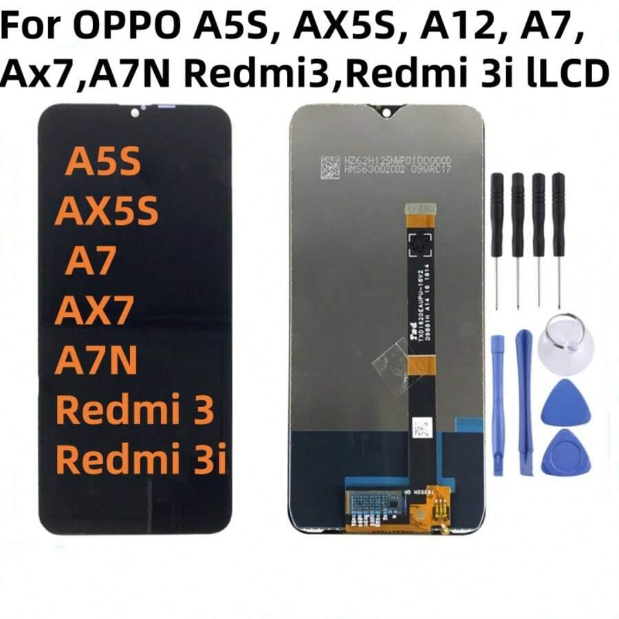 Écran LCD 6,22 pouces pour OPPO A7 AX7 A12 A5s AX5s Redmi 3 Redmi 3i ...