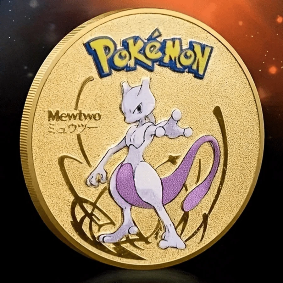 pokemon Pokemon Gold Alloy Commemorative Coins - Pikachu.Charizard ...