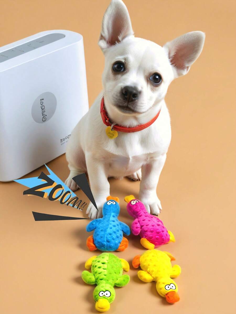 Squeaky Dog Toys With Soft, Durable Fabric For Small And Medium Pets ...