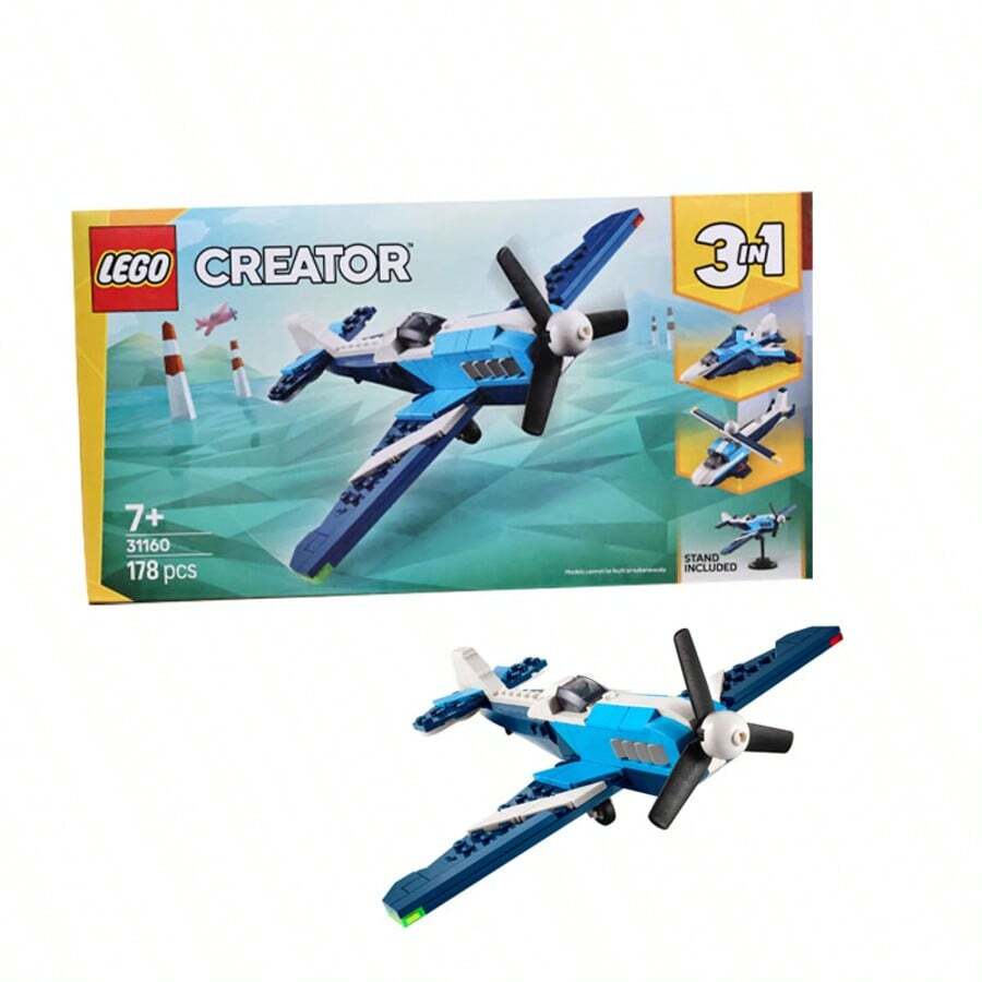LEGO 31160 Aircraft: Competitive Aircraft Creative Versatile Series ...