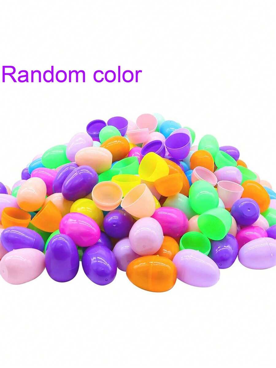 24Pcs Fillable Easter Eggs Empty Plastic Opening Eggshell Storage Box ...