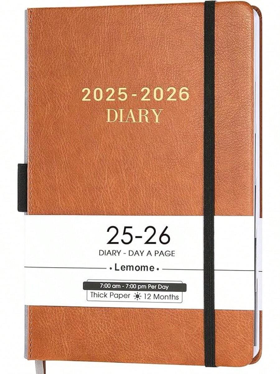 2025-2026 Diary - Daily Planner 2025-2026, July 2025 - June 2026 Appointment Book, 5.75" X 8.5 ...