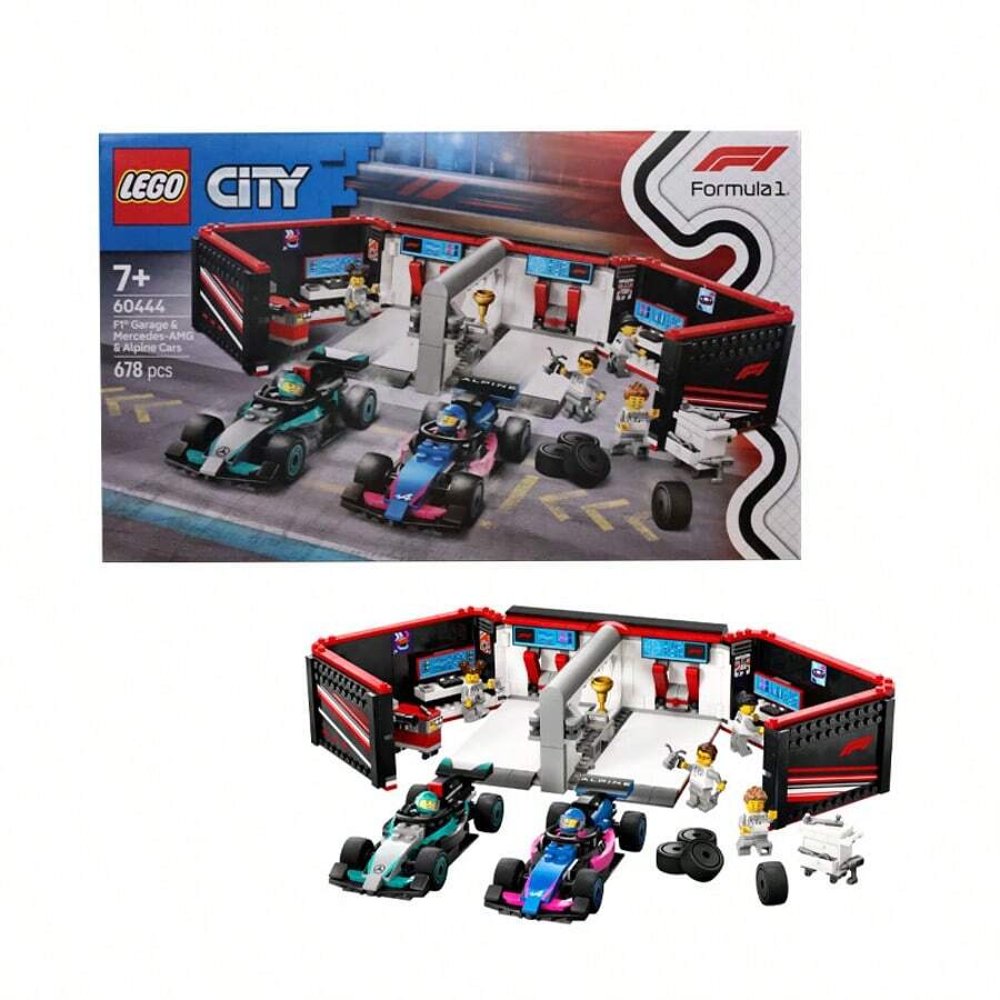 LEGO 60444 F1 Garage And Mercedes And Alpai Racing City Series 2025 New ...