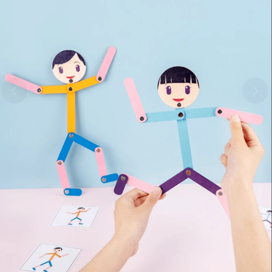 Children's Logical Thinking Matchstick Activity Figures Educational ...
