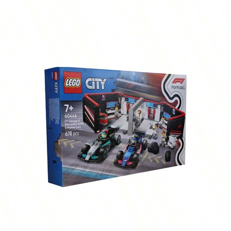 LEGO 60444 F1 Garage And Mercedes And Alpai Racing City Series 2025 New ...