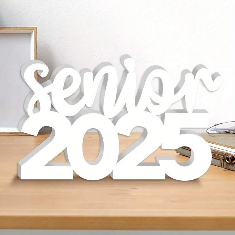 Wooden Senior 2025 Graduation Table Centerpieces , 2025 Congratulation ...