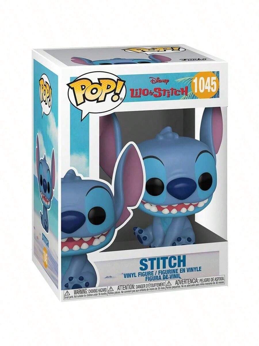 Funko Figura POP Disney Lilo e Stitch - Stitch Sentado Sorridente ...