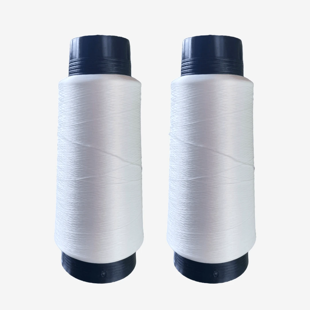 Kit 2 Threads For Overlock, 100g Each Cone, Color White, Black ...